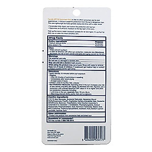 Cerave Sunscreen Invisible Zinc Spf#50 Stick 0.47 Ounce (Pack of 6)