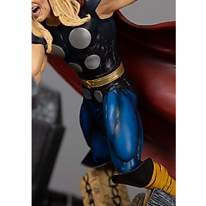 Diamond Select Toys Marvel Gallery Thor PVC Statue, Multicolor, 9 inches