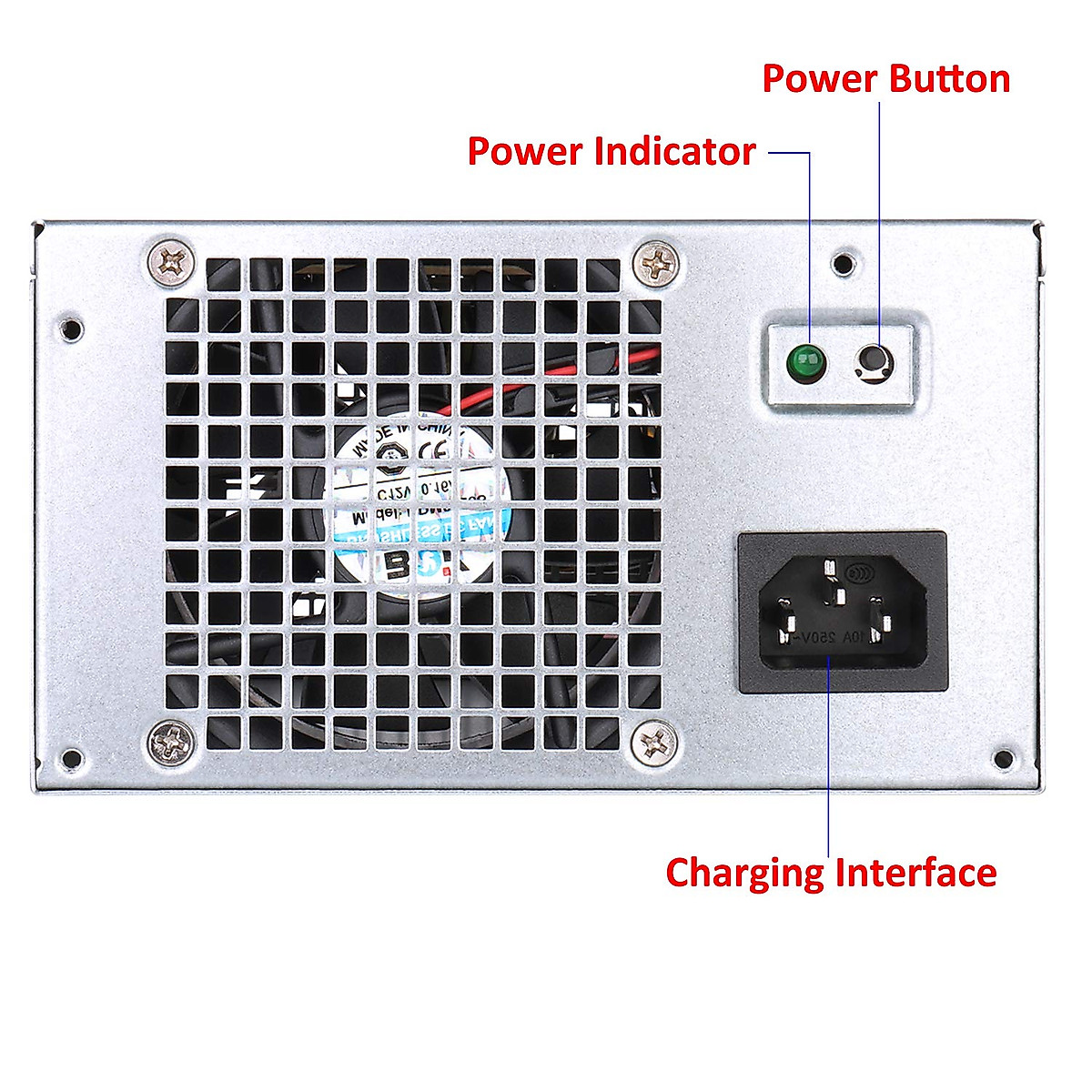 ARLBA 300W Power Supply L300PM-00 New Replacement for dell Optiplex 301 7010 9010 Inspiron 3847 570 560 300 Precision T1500 T6100 T1650 Vostro 400 PS-6301-05DF X9GWG Mini Towers MT Systems
