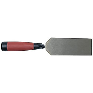 MARSHALLTOWN Margin Trowel, 6 x 2 Inch, Spread Mortar and Tile Adhesive, Durable High Carbon Steel, DuraSoft Handle, Tile Trowel, Made in the USA, 56D