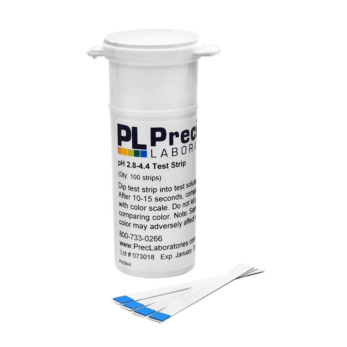 2.8-4.4 Range 100 Strips Wine Making pH Test Strips