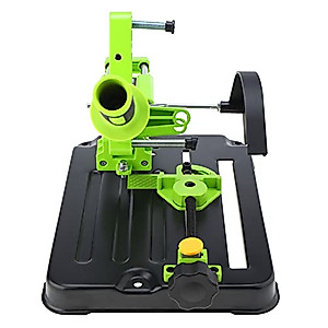 YaeTek Upgraded Angle Grinder Stand 45 Degree Clamp Angle Grinder Holder Bracket with Slide Handle for 100-125 Angle Grinder