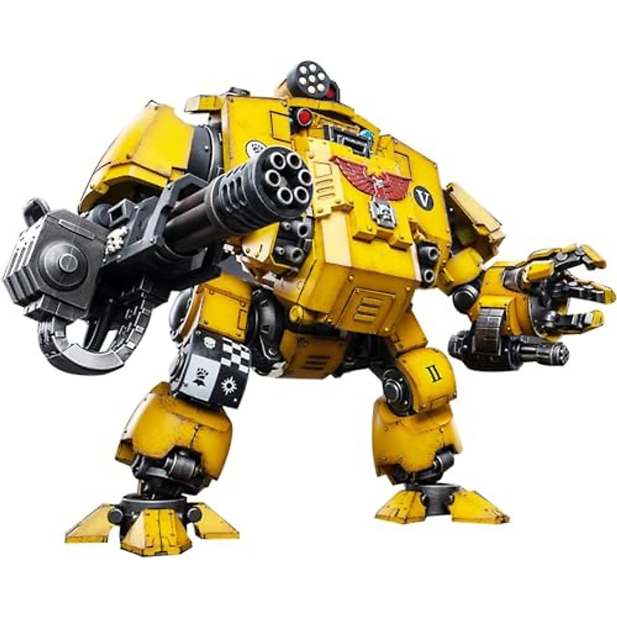 LEBOO JOYTOY Warhammer 40K 1/18 Mecha Action Figure Imperial Fists Redemptor Dreadnought 11.73”Tall