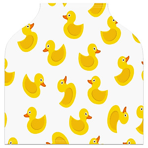 Baby Car Seat Stroller Covers Yellow Rubber Duck On White Nursing Cover Breastfeeding Scarf Soft Breathable Stretchy Coverage Carseat Canopy Cover for Boys and Girls Multi Usefor Baby Shower