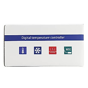 KETOTEK KT8230 Digital Temperature Controller Thermostat Regulator 120VAC 30A Fahrenheit -22~572℉ Heating Cooling for Incubator Brooder Refrigerator Fermenter Greenhouse Reptile