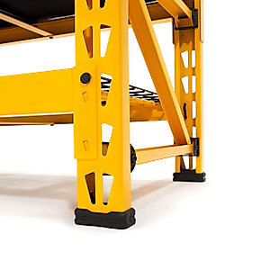 DEWALT Garage Bench with Wire Grid Storage Shelf