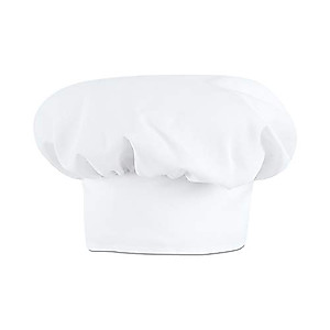 Red Kap Chef DesignsChef Hat, White, Large