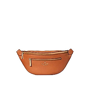 Kate Spade New York Leila Leather Belt Bag Fanny Pack in Warm Gingerbread