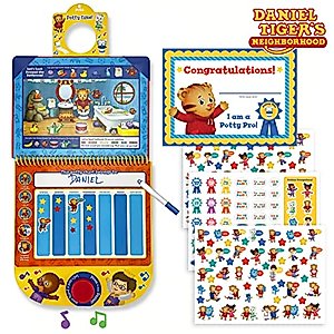 Daniel Tiger Potty Training Reward Chart, Potty Time With Daniel! Workbook Includes Stories, Activities, Stickers, and Sound Button! (Daniel Tiger's Neighborhood)