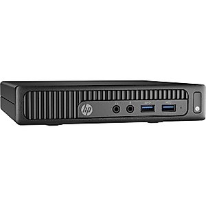 HP 260 G2 Mini Desktop PC: Intel Core i5-6200U, 500GB HDD, 4GB DDR4, WiFi + Bluetooth, 2.3 lbs, Windows 10 Professional - Black
