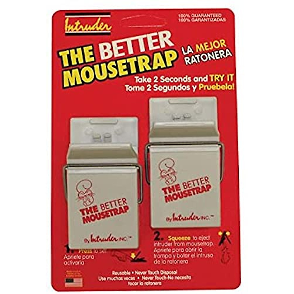 Intruder, Inc. 16112 Mouse And Rodent Traps [Kitchen]