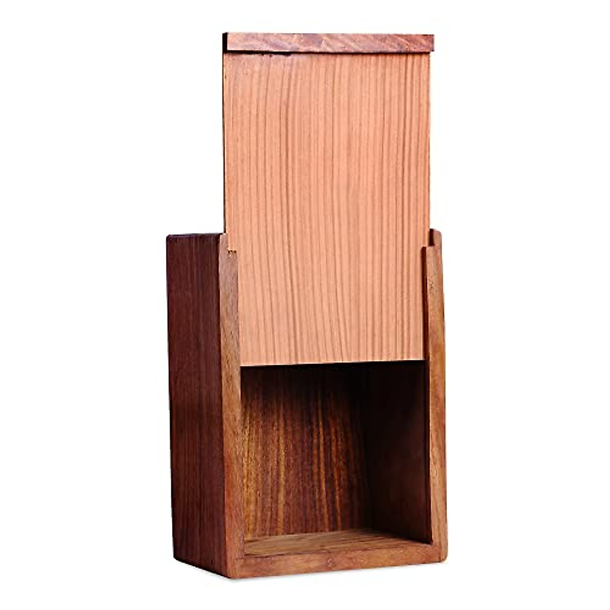 EARTHLY HOME Keepsake Urn for Ashes, Wooden Urn for Human Pet Ash, Funeral Cremation Urn for Ashes Cat Dog Urn, Urns Box for Kids Men Adult, Dog Ashes Urn - Medium (7.5 X 5.25 X 3.5 inches), Style 5