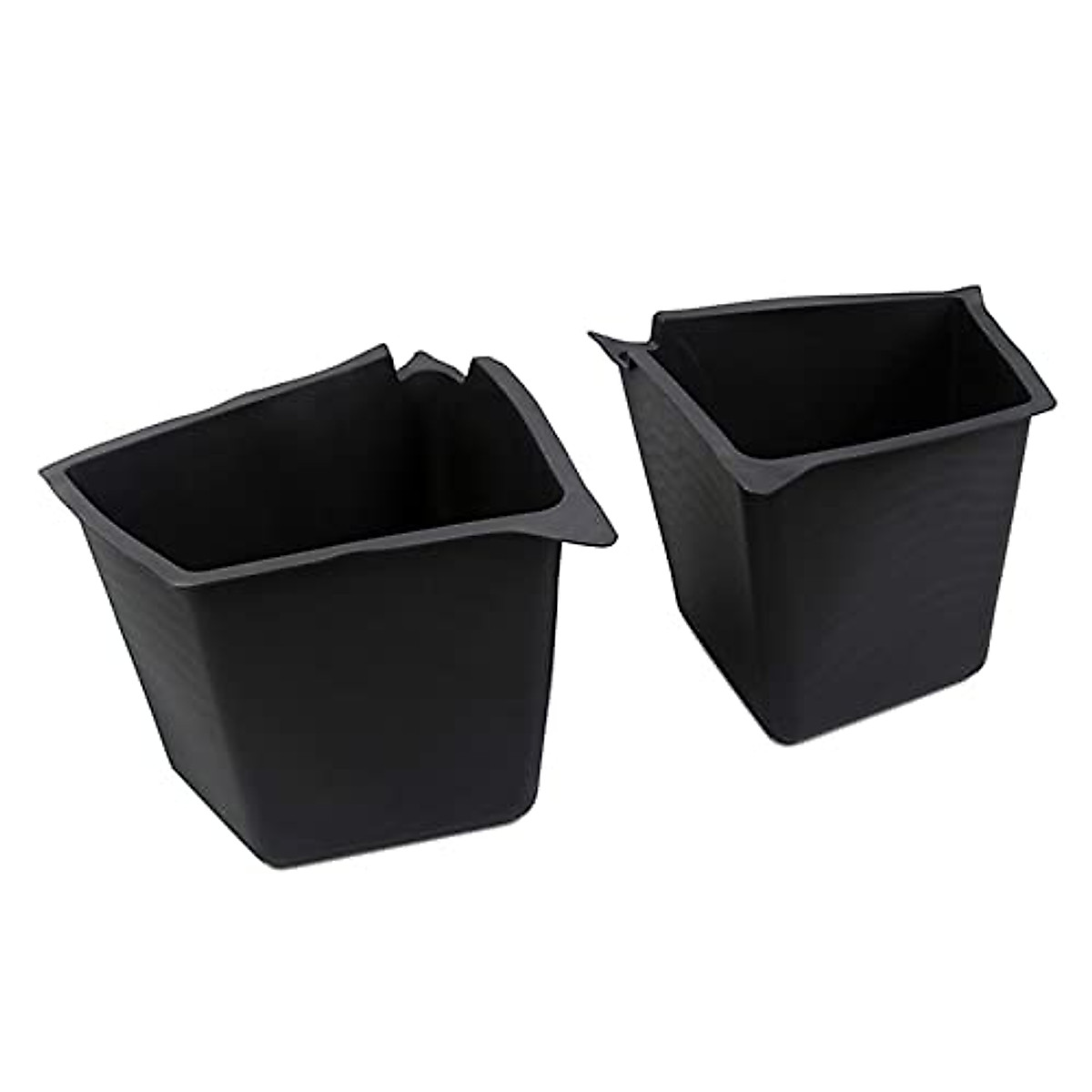 TOTMOX Car Rear Trunk Organizer Storage Boxs with Cover Compatible with Tesla Model Y 2020 2021 2022