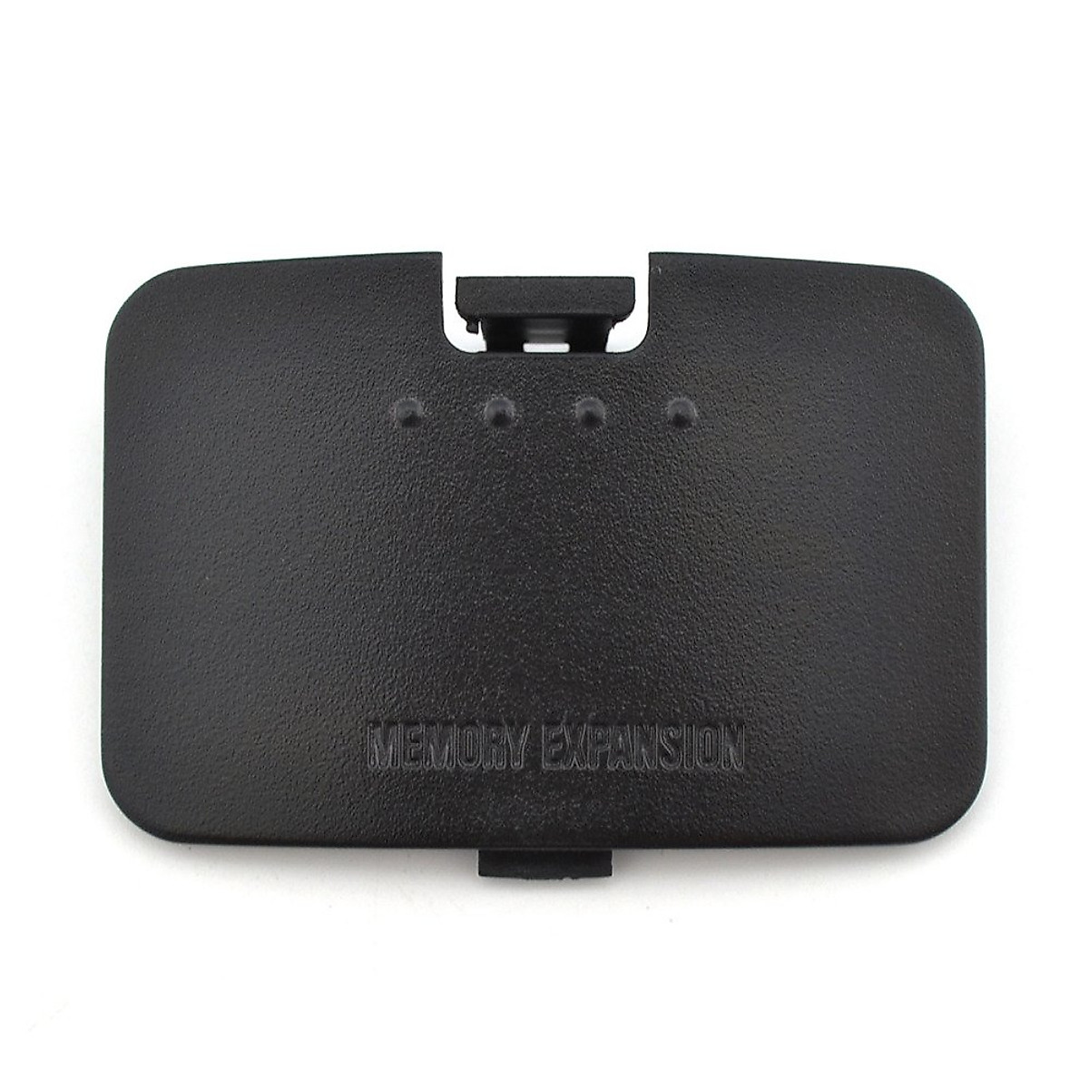 Replacement Jumper Pak Memory Expansion Door Cover Lid Part for Nintendo 64 N64 (Black)