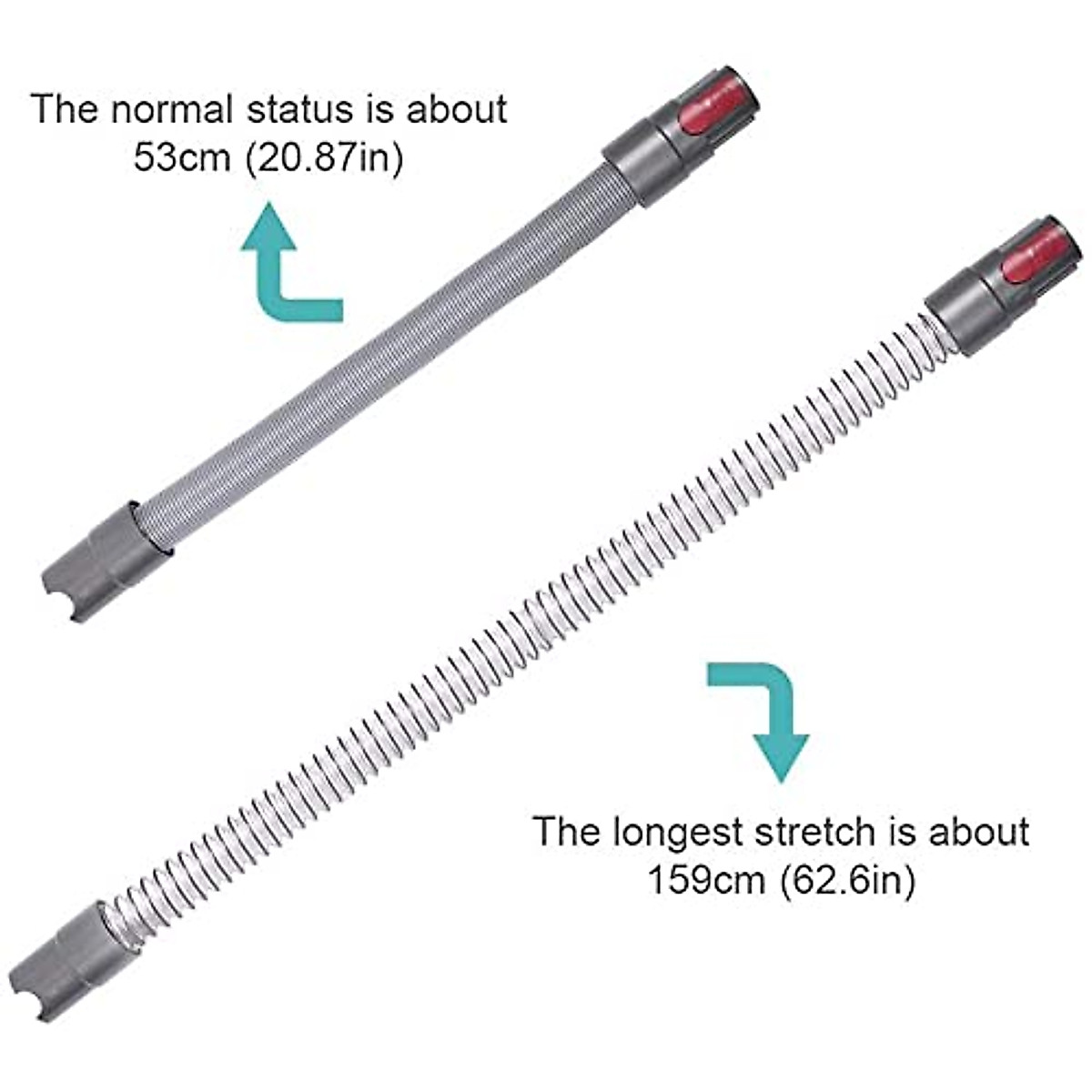 OPODEE Groom Tool Kit, Compatible for Dyson Vacuums, Pet Dog Brush Hair Vacuum Attachment for V7/8/10/12/15, for Long Medium Haired Dogs, Vacuum-Assisted Dog Groomer Self-Cleaning Mess-free Grooming