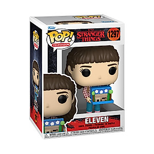 POP [Stranger Things - Eleven with Diorama [Season 4] Funko Vinyl Figure (Bundled with Compatible Box Protector Case), Multicolor, 3.75 inches