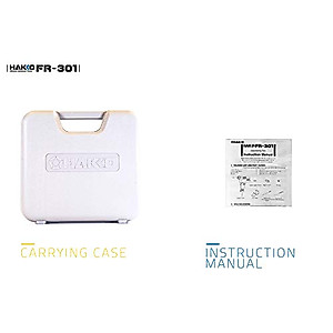 Hakko FR301-03/P Portable Desoldering Tool with Precise Temperature Control °F /°C