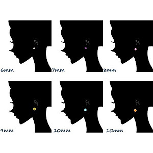 Pibupibu 30 Pairs Mix Pearls Ball Daisy Rose Flower Assorted Earrings Studs Set, Hypoallergenic (30 Balls+Flowers)