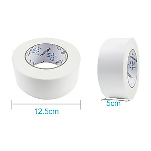 Crestgolf Golf Grip Tape Roll 2" X50yard Double Sided for Golf Clubs Grip Installation, Golf Grip Strip Multifunctional Putter Accessories Tape,Cropable Strips Strong Adhesiveness