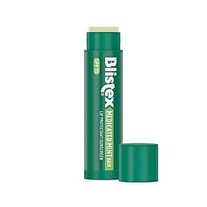 Blistex Medicated Mint Balm SPF 15 0.15 oz (Pack of 5)