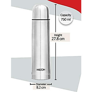 MILTON Thermosteel Flask, 750Ml (Ec-Tms-Fis-0046_Steel)