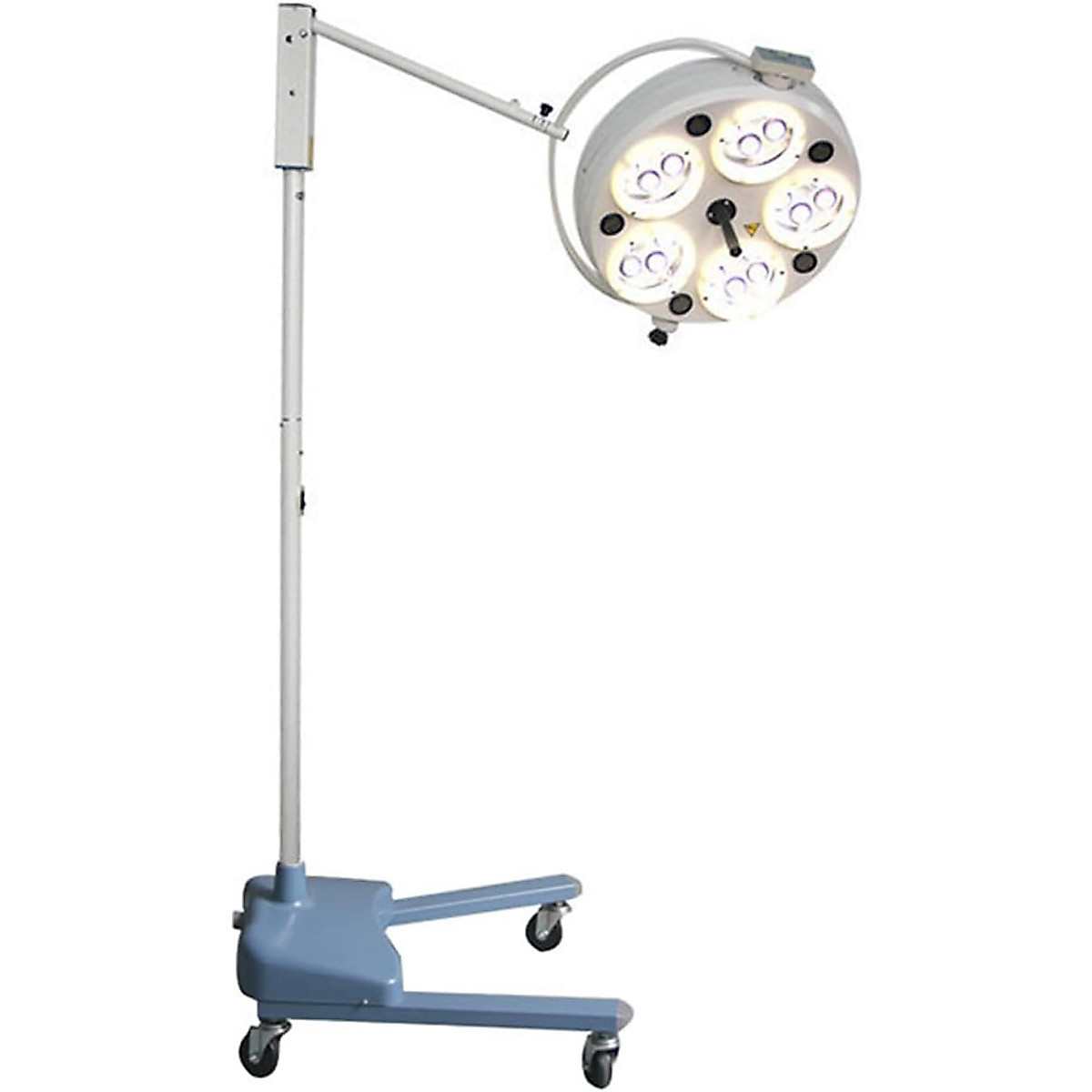 EustomA LED Shadowless Exam Light Floor Portable Mobile Lamp 25LED Bulbs 180°Rotation FKLED-5