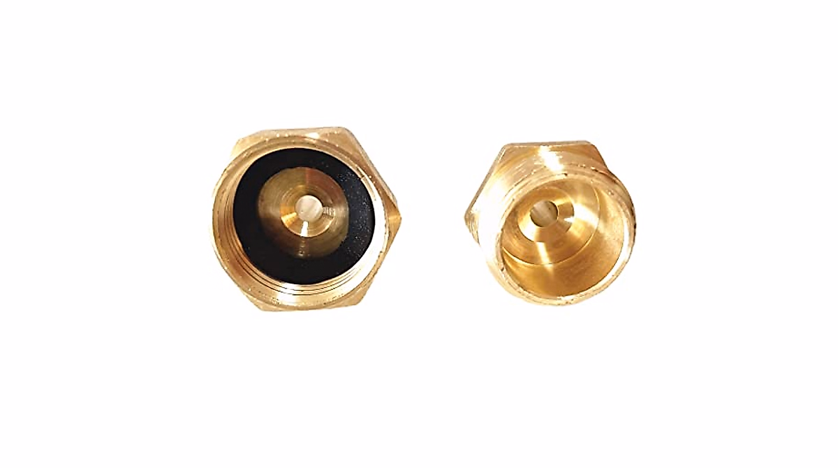 Lead-Free Brass Blow Out Adapter for Winterizing Sprinklers & RVs