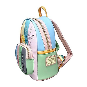 Loungefly Pokemon Eeveelutions Womens Double Strap Shoulder Bag Purse (Multi)