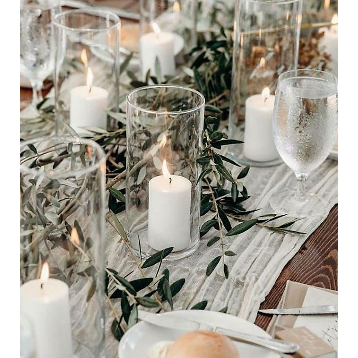 Richland® 2" x 3" White Pillar Candles Set 40