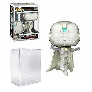 The Vision Pop #824 Pop TV: Wanda Vision Vinyl Figure (Bundled with EcoTek Protector to Protect Display Box)