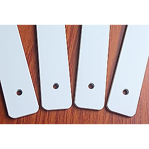 8 Pack - 10 inch White Hidden L Shelf Bracket (1/5 Inch Thicked) Iron Shelf Brackets, Metal Shelf Bracket, Industrial Shelf Bracket, Modern Shelf Bracket, Metal L Brackets for Shelves Support