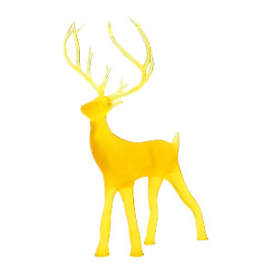 Reprapper Translucent Yellow 3D Printer Resin, 405nm Fast UV-Curing 1kg Transparent Yellow Standard Resin, 3D Printing Resin Photopolymer Sensitive Resin for LCD Printer, Clear Yellow 1000g