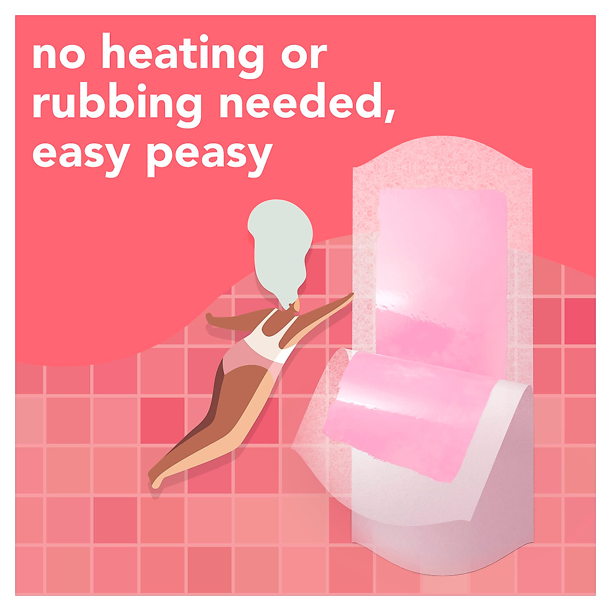 JOY Glee Waxing Kit for Women, Wax Strips, 32 Wax Strips and 6 Finishing Wipes, Wax Strips for Hair Removal, Body Wax Kit, Hair Removal for Women, Waxing, Hair Removal Wax, Waxing Strips, Wax Kit