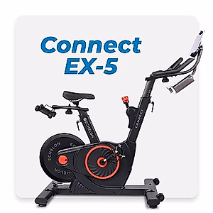 Echelon Smart Connect Fitness Bike, 30-Day Free Echelon Membership, Easy Storage, Small Spaces, Cushioned Seat, Solid, Stable Design, HIIT, Top Instructors, 32 Resistance Levels, Bluetooth