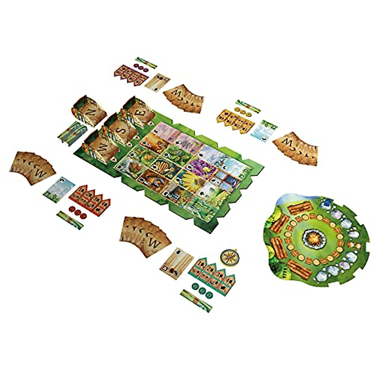 Meadow Board Game - Nature Observing Drafting and Set Collection Game, Strategic Exploration, Fun Family Game for Kids & Adults, Ages 10+, 1-4 Players, 60-90 Minute Playtime, Made by Rebel Studio