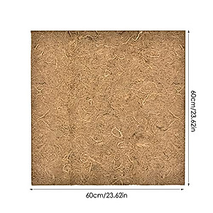 Worm Blanket, Worm Bin Blankets, Worm Composter, Compost Tumbler Worm, Farm Kit Worm Bin Bag Garden Compost Bin Worm Jute Fibre for Compost Bin, Jute Fibre for Compost Bin, Compost Tumbler Moist