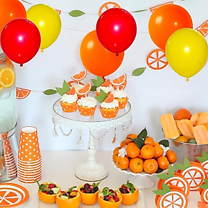 Red Yellow Orange Balloon Garland Arch Kit, 117PCS Red Orange Balloons Yellow Red Balloons Fall Party Decors for Boys Firefighter Fire Truck Birthday Baby Shower Wedding Party Decorations