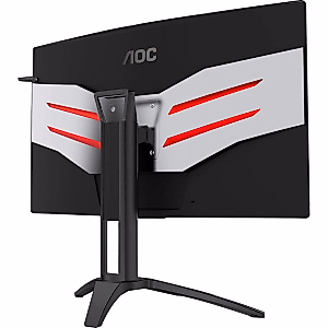AOC International AG323QCX2 31.5-Inch 2560 x 1440 WQHD 144Hz Curved FreeSync 1ms Gaming Monitor with Built-In 2 x 5W Speakers