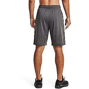 Under Armour Men's Raid 2.0 Gym Shorts, Pitch Gray (012)/Black, Large