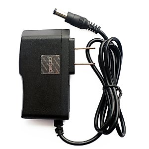 (Plesae Check The Output Size by Pic) DIKOO AC Power Adapter Output 6V 1A Wall Charger DC Adapter 3ft Length US Plug 5.5 x 2.5/5.5 x 2.1mm