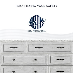 Evolur Madison Double Dresser in Antique Grey Mist