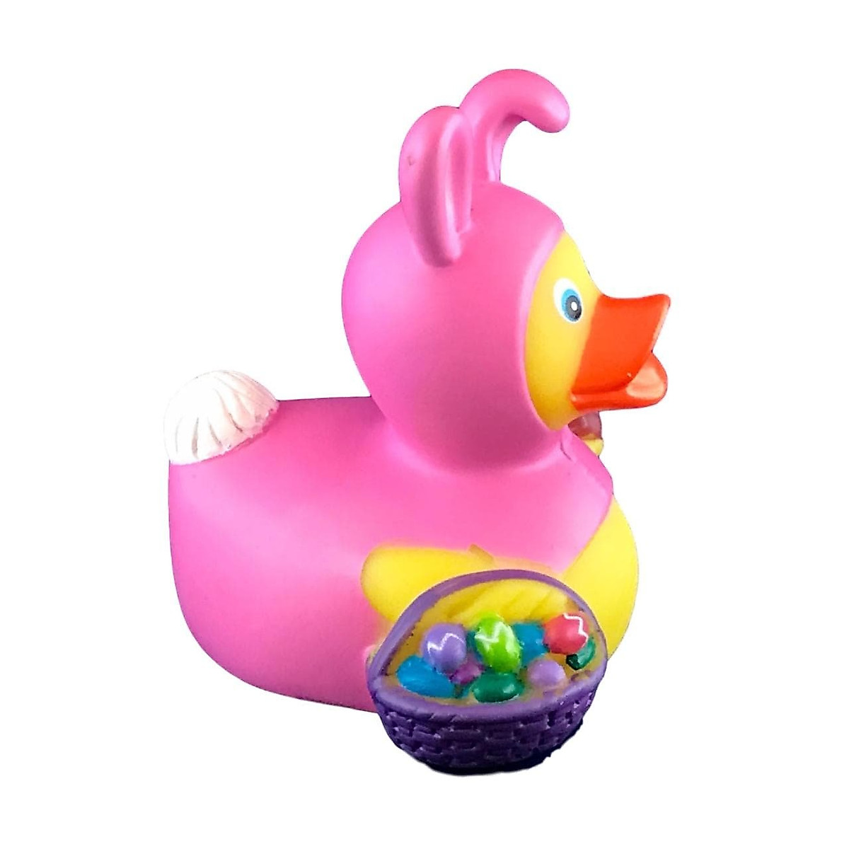 3" Easter Rubber Duck [Floats Upright] - Baby Safe Bathtub Bathing Toy