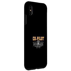 iPhone XS Max Airplane Pilot Funny Co-Pilot Aviation Case