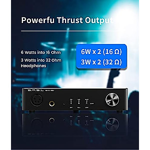 MOUSAI S.M.S.L SH-8s High Resolution Headphone Amplifier 6.35mm RCA XLR Balanced Unbalanced AMP High-Low Two Gains Headphone Amplifier