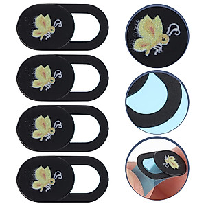 OSALADI 4pcs Privacy Cover Web Covers Plastic Webcam Cover Laptop Webcam Cover Webcam Protective Covers Peeping Covers Laptop Covers Tablet Covers