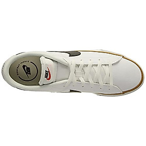 Nike Men's Training Gymnastics Shoe, White Black Desert Ochre Gum Light Brown, 7