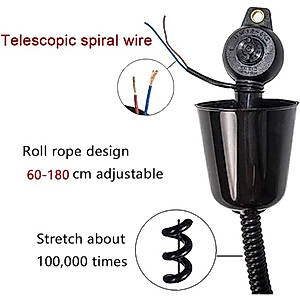 Food Heating Lamp Food Warming Lamp Food Heat Lamp Retractable Food Warmer Lamp Food Heating Hang Light Commercial Hotel Kitchen Restaurant Supplies,