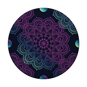 Mandala Art Geometric Meditation Mindfulness Peace Seeker PopSockets Standard PopGrip
