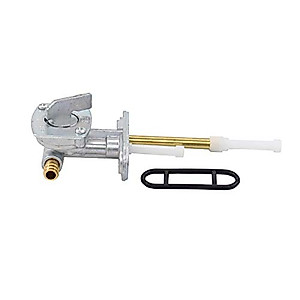 Tank Switch Gas Shut Off Valve Fuel Petcock w/Gasket Seal for Yamaha Bear Tracker 250 Big Bear 250 400 Bruin 250 Timberwolf ATV