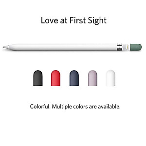 CoBak Replacement Cap for Apple Pencil - Silicone Protective Cap Cover for Apple Pencil 1st Generation (6 Pack)